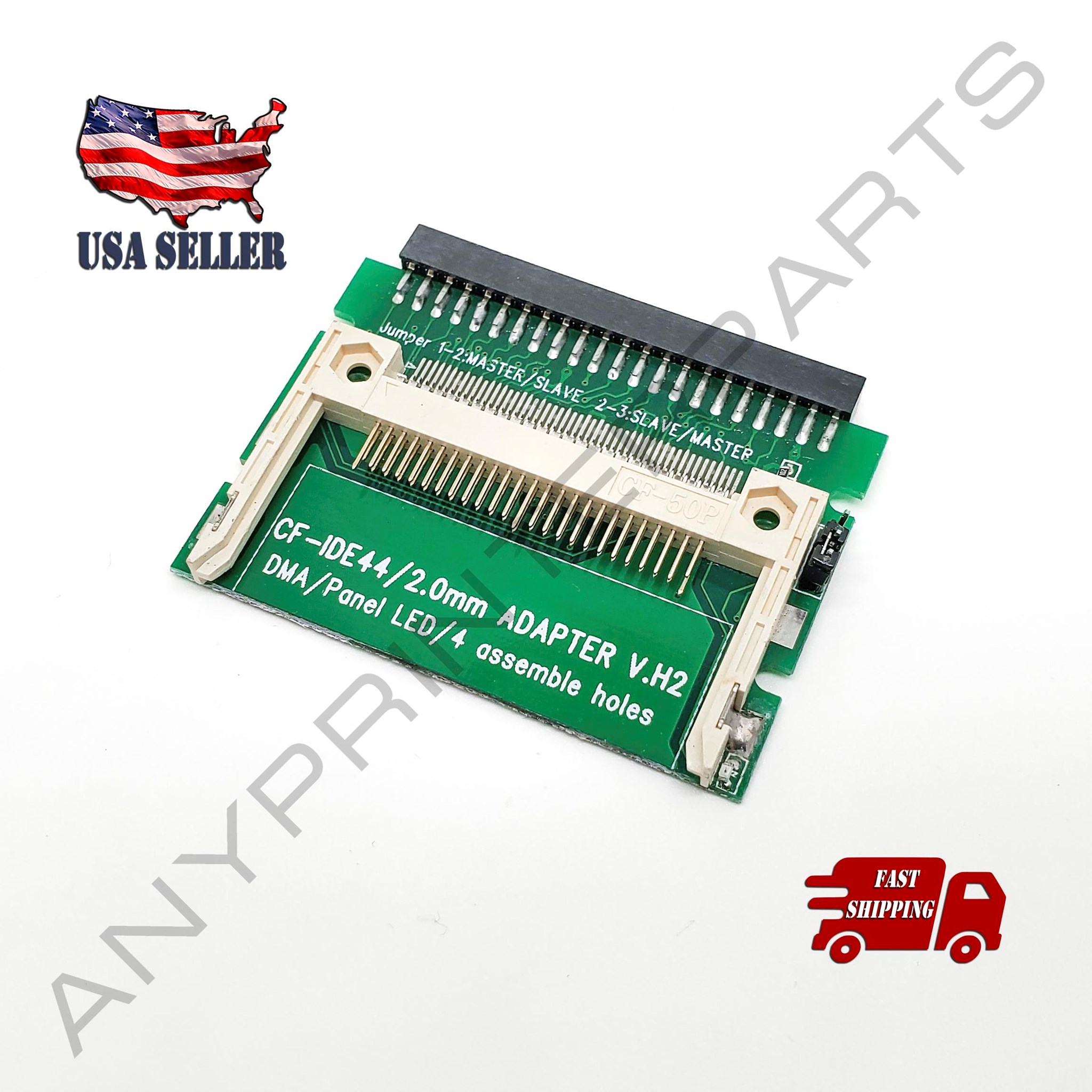 CF Compact Flash Memory Card to 2.5-inch Female IDE 44-pin Adapter for ...