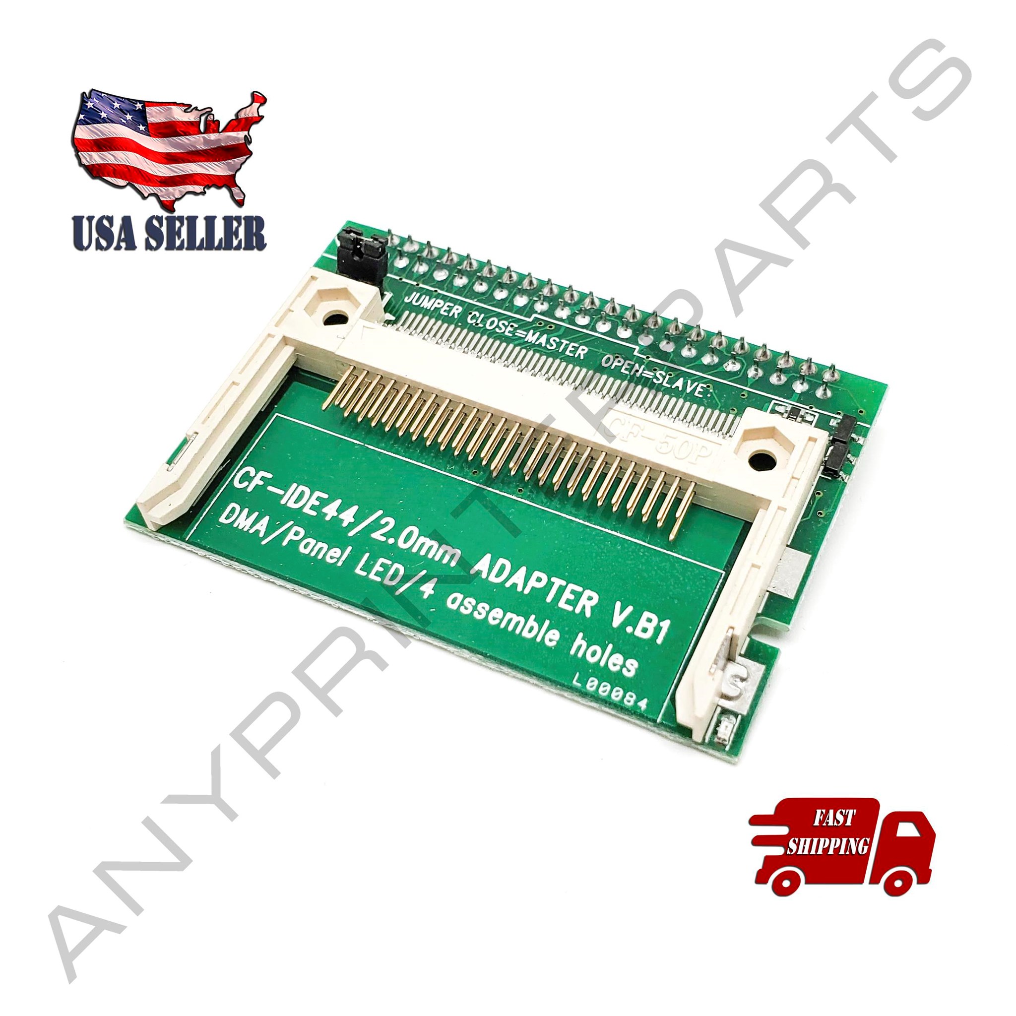 CF Compact Flash Memory Card Right-Angle to 2.5-inch Female IDE 44-pin ...