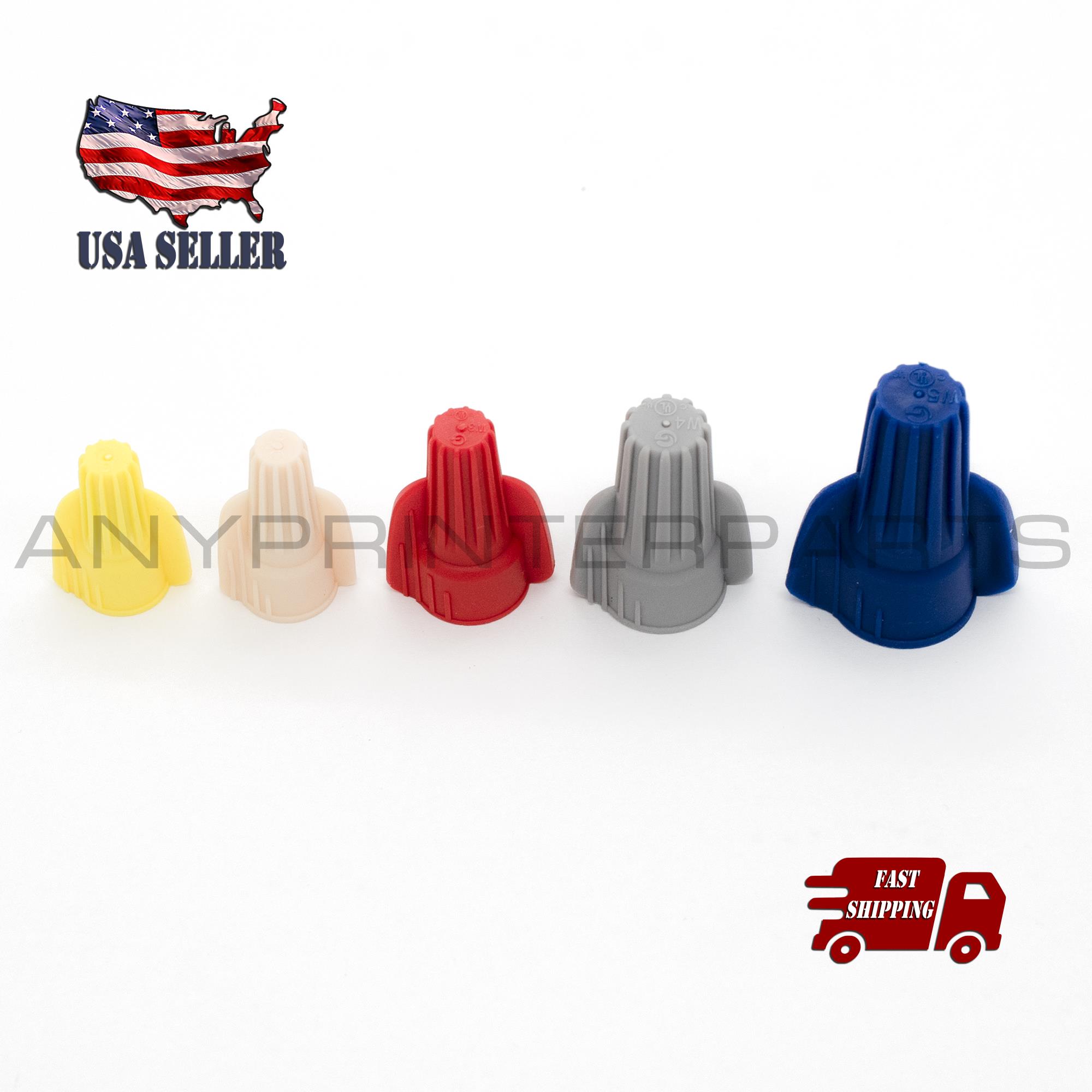 Winged Twist Rotary Fast Crimping Wire Connector 12-8 18-10 AWG UL Pack ...