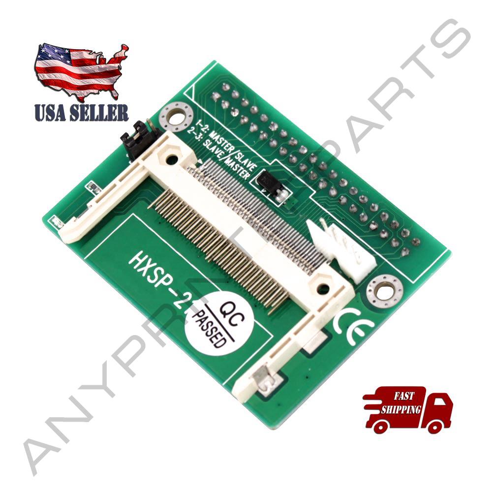 CF Compact Flash Memory Card to 3.5-inch Female Bootable IDE 40-pin ...